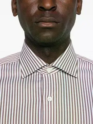 ALESSANDRO GHERARDI Striped Cotton Shirt