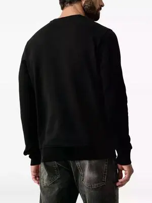 TRUSSARDI Logo-embroidered Crew-neck Sweater