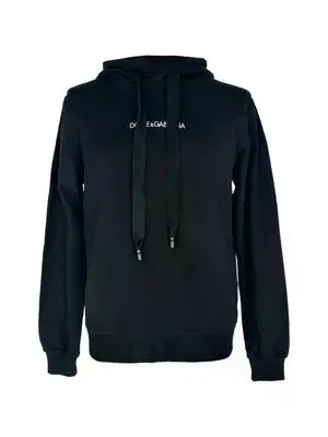 Dolce & Gabbana Logo-print Hoodie - Black