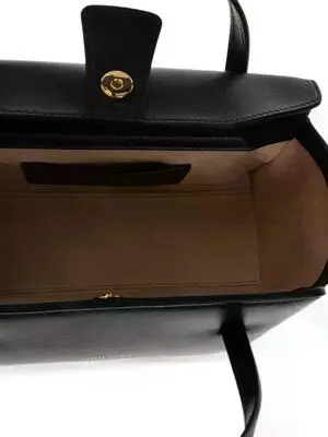 HIDESINS Small Flap Leather Tote Bag
