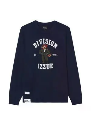 Izzue Graphic-intarsia Sweater - Blue