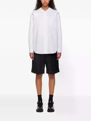Comme Des Garçons Ruffled Broderie-anglaise Shirt