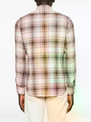 Eleventy Check-pattern Shirt