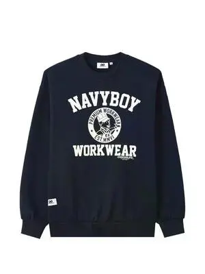 CHOCOOLATE Graphic-print Sweatshirt - Blue