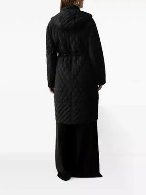 TRUSSARDI Quilted Hooded Coat