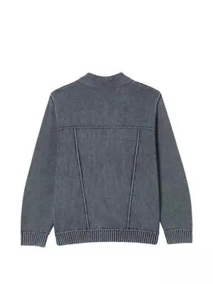 FIVE CM Button-up Panelled Cardigan