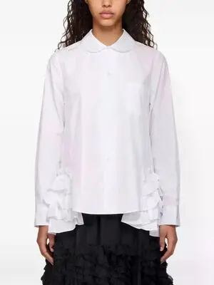 Comme Des Garçons Ruffled Peter Pan Collar Shirt