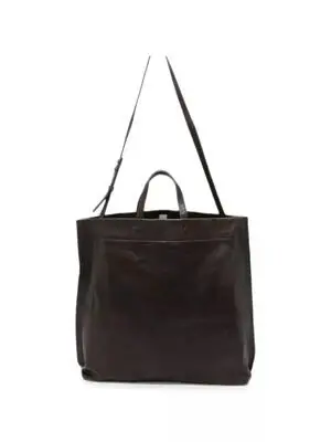 DYLAN GEORGE Matti Calf Leather Tote Bag
