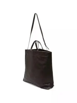 DYLAN GEORGE Matti Calf Leather Tote Bag