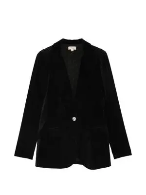 TEMPERLEY LONDON Crystal Clove Velvet Jacket - Black