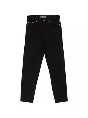 Versace 2000s Logo-patch Jeans