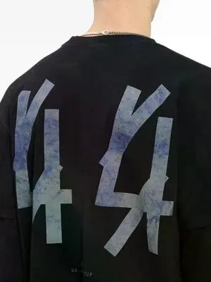 44 LABEL GROUP Artisanal 44 Layered-sleeve T-shirt
