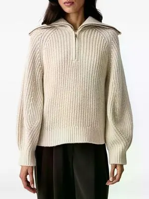Armani Exchange Ribbed Half-zip Sweater