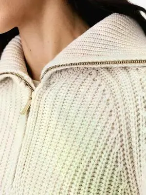 Armani Exchange Ribbed Half-zip Sweater