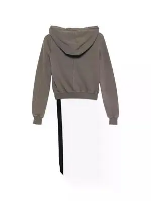 Rick Owens Gimp Zip-up Cropped Hoodie