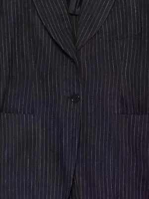 ROMEO GIGLI 1990s Pinstripe-print Blazer