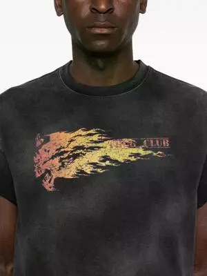 THUG CLUB Graphic-print Washed T-shirt