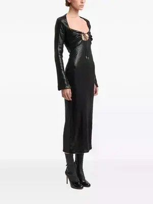 16Arlington Amiata Diamond-sequin Midi Dress