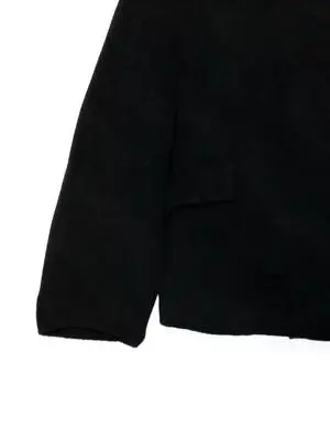 BOBOUTIC Concealed-fastening Wool-blend Jacket