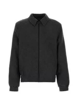Closed Zip-up Shirt Jacket