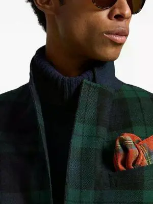 Polo Ralph Lauren Tartan-check Single-breasted Blazer