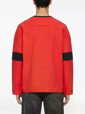 ERL California Lace-up Logo-patch Sweater