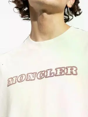 Moncler Logo-embroidered T-shirt