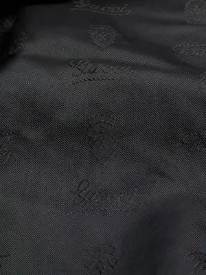 Gucci 2010s Gold-button Moleskin Coat