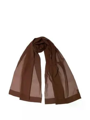 ELIZABETTA Carmen Silk Scarf - Brown