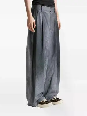 DOUBLET Pleated Pinstripe Trousers