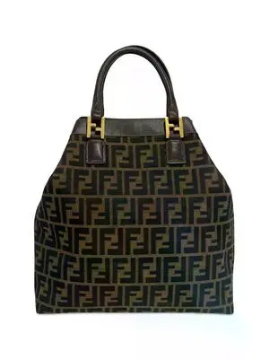 Fendi 20th Century Zucca Canvas Tote Bag - Brown