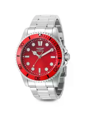 INVICTA Pro Diver 43mm Watch - Red