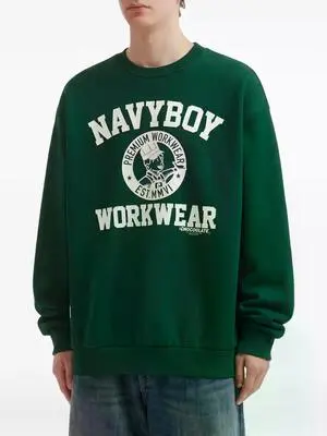 CHOCOOLATE Graphic-print Sweatshirt