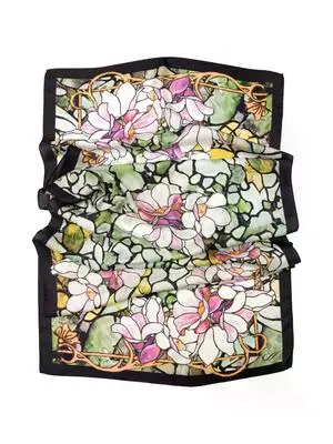 ELIZABETTA Tiffany Silk Scarf - Pink