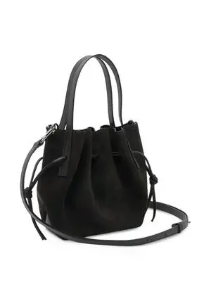 Yuzefi Mini Scallop Suede Tote Bag