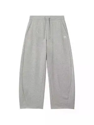 CHOCOOLATE Logo-patch Drawstring Track Pants - Grey