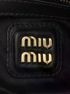 Miu Miu Arkady Logo-embossed Tote Bag