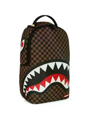 SPRAYGROUND Shark Mouth Checkered Backpack