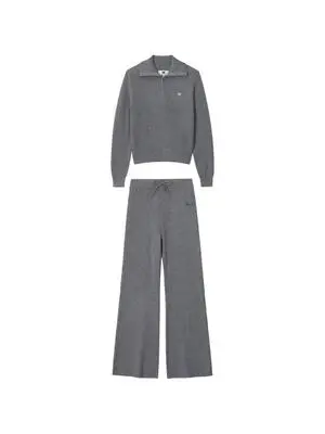 CHOCOOLATE Ribbed-knit Tracksuit Set - Grey