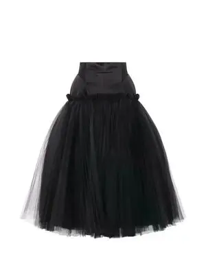 Matieres Fecales Tulle Ruffled Skirt