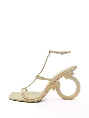 FERRAGAMO Elina Slingback Sandals - Neutrals