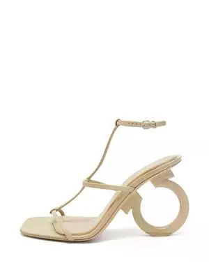 FERRAGAMO Elina Slingback Sandals - Neutrals