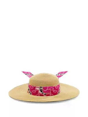 Valentino Garavani Roman Scarf Stud Sun Hat