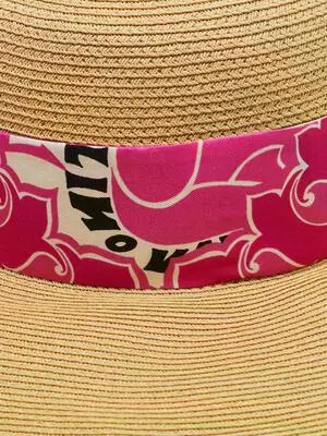 Valentino Garavani Roman Scarf Stud Sun Hat