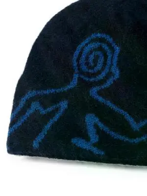 HIKING PATROL Graphic-pattern Beanie Hat
