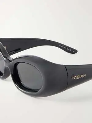 Saint Laurent Sl 968 Round-frame Injected Sunglasses