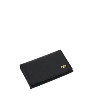 FERRAGAMO Micro Gancini Credit Card Holder