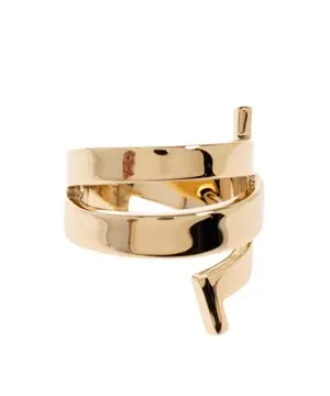 FERRAGAMO Gancini Band Ring - No