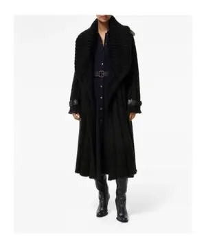 Burberry Wool Mohair Silk Coat