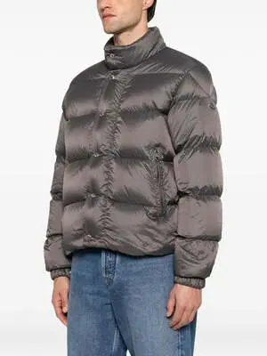 Moncler Pesio Quilted High-collar Puffer Jacket